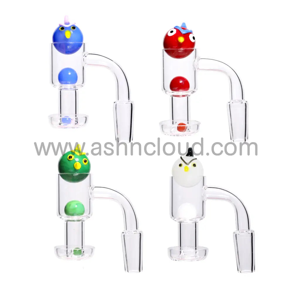 14 mm - Angry Bird Banger Terp Slurper Quartz – Wholesale Ashncloud